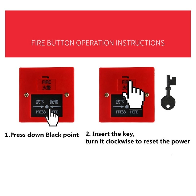 Fire Alarm Bell Emergency Evacuation Security Alarm Bell Boat Alarm ...
