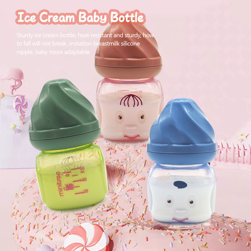 0-12 Months Baby Bottle, Newborn Baby Bottle, PP Material, Ice Cream ...