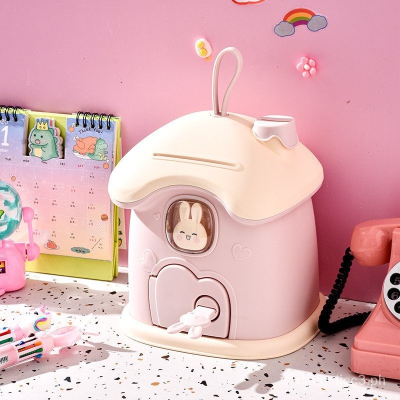 Creative Cartoon New Girl Coin Bank Cute Internet-Famous Gift Large ...