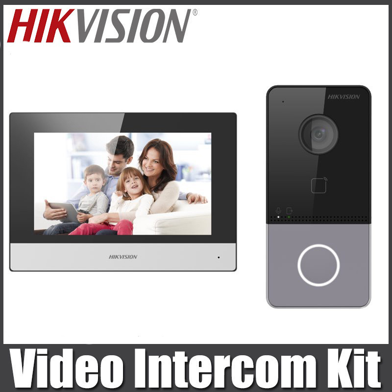 HIKVISION DS-KIS603-P(B) IP Video Intercom Kit | Shopee Philippines