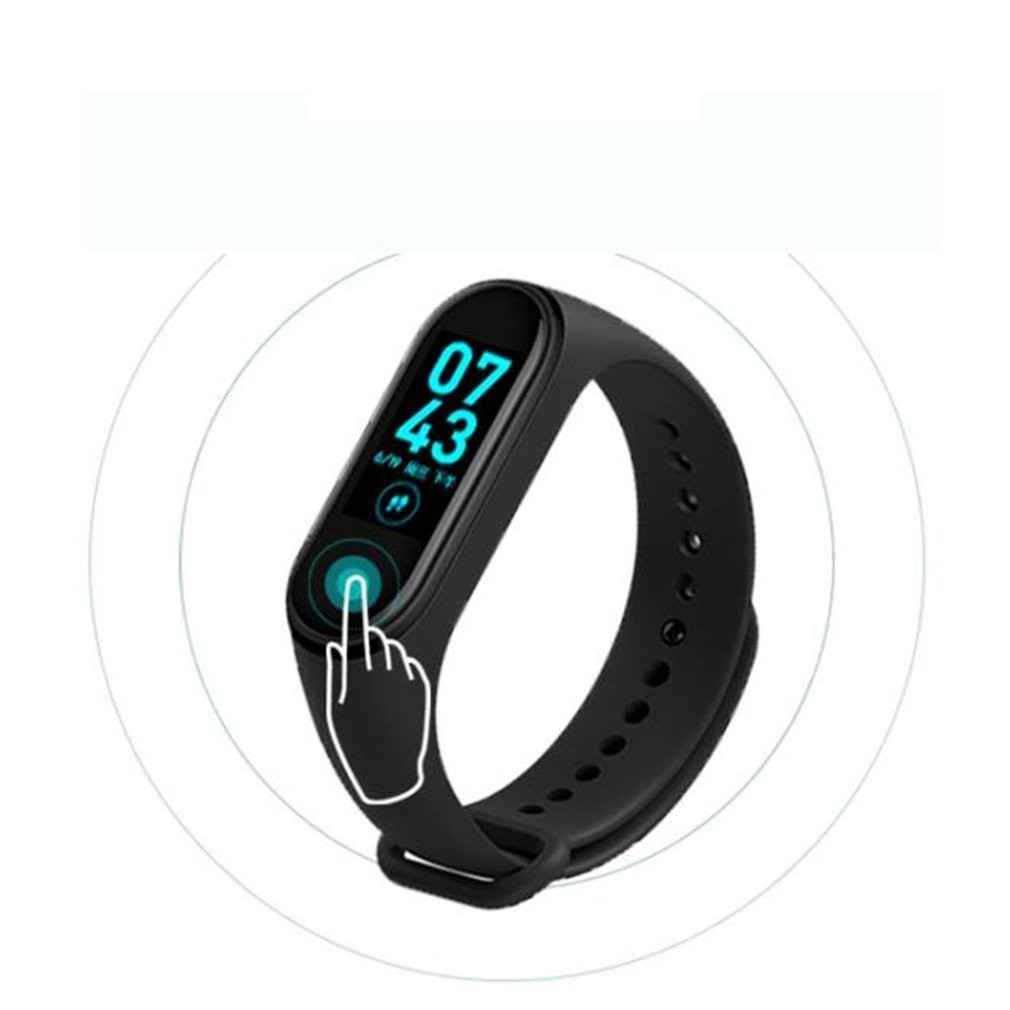 M4 Smart Watch Band Heart Rate Monitoring Fitness Message Smart Watch ...