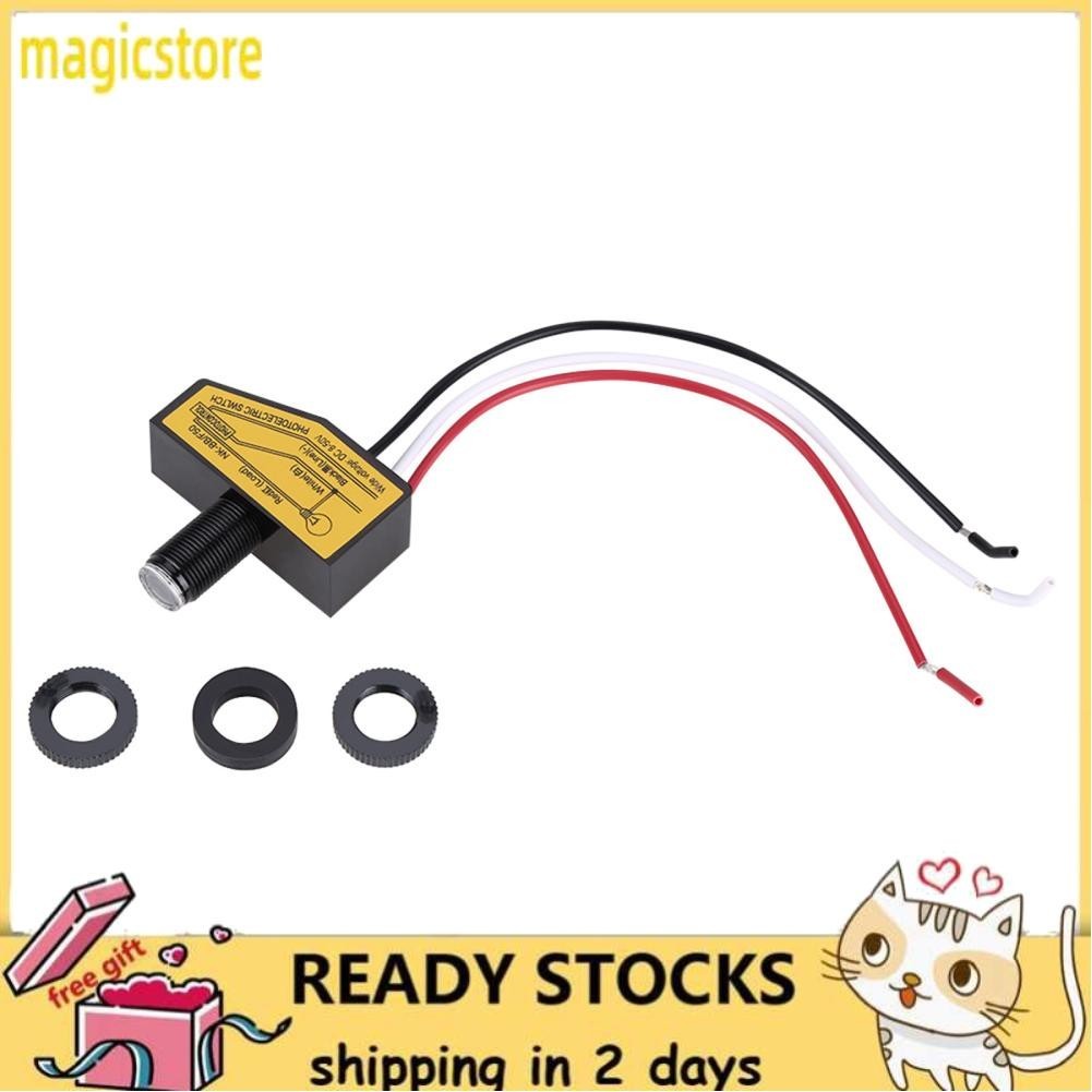 Magicstore Photocell Switch Mini Light Switching Sensor Remote Dusk To ...