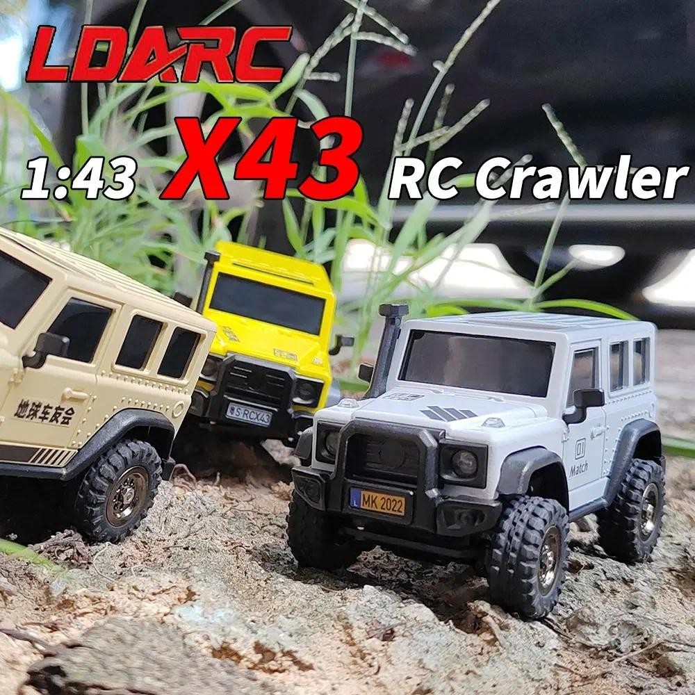 LDARC X43 1/43 MINI RC Electric Remote Control Model Car Desktop ...