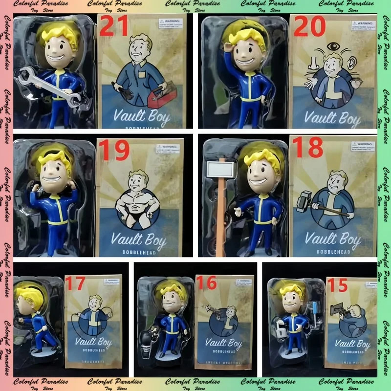 Anime Fallout 4 Figure Vault Boy Action Figure Fallout 3 Shaking Head ...