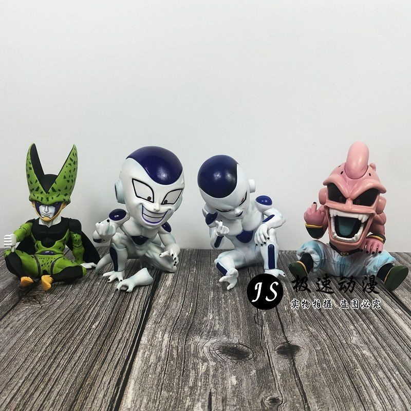 Dragon Ball Middle Finger Demon Buuu Frieza Saru Figure Q Version ...
