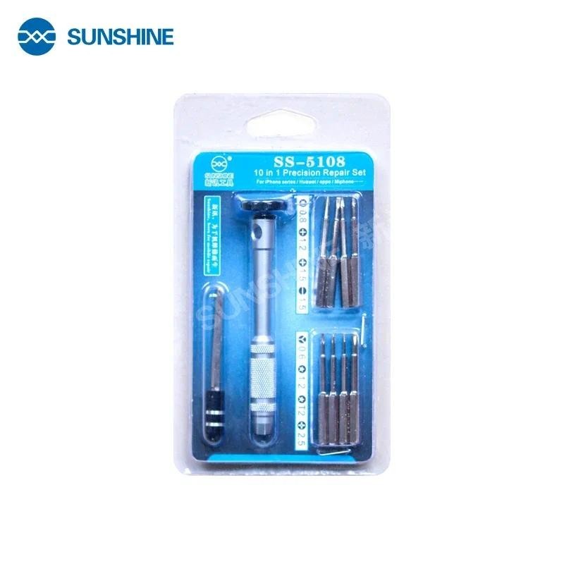 SS-5108 10 In 1 Mini Screwdriver Set of Screw Driver Bit Set Precision ...