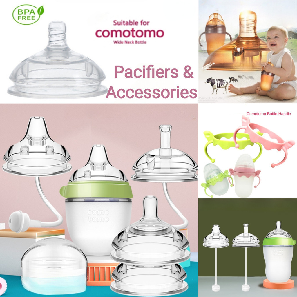 Comotomo 7cm Wide Nipple Pacifiers and Accessories Baby No BPA Caliber ...