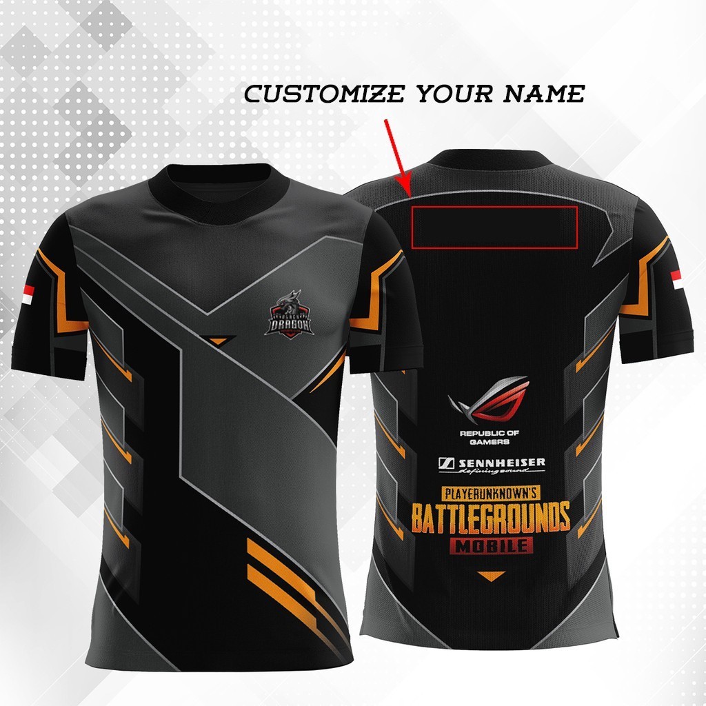 20234 Men's 3D Jersey T-shirt Gaming Squad Ml, Aov, Pubg | Shopee ...