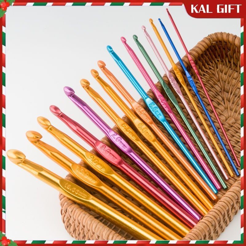 Aluminum Crochet Hook Knit Soft Milk Cotton Yarn Ahook 1Pc. | Shopee ...
