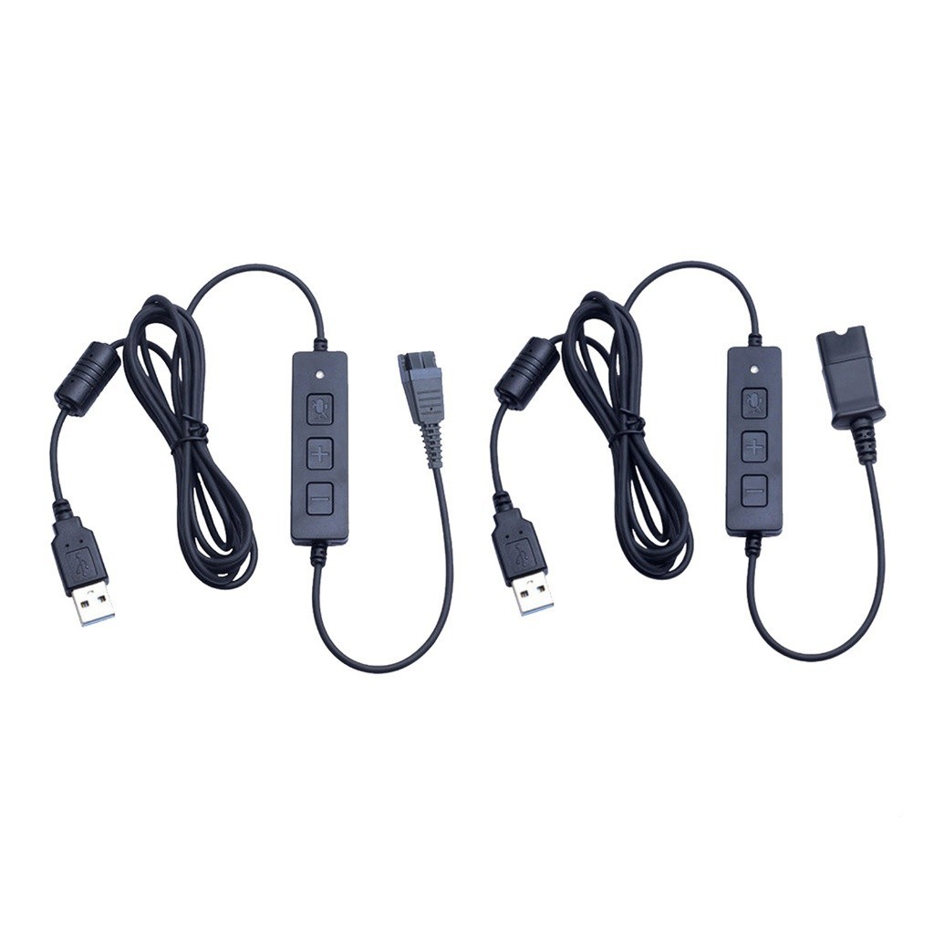 Quick Disconnect Usb Headset Adapter Qd Adapter Voor Headsets | Shopee ...