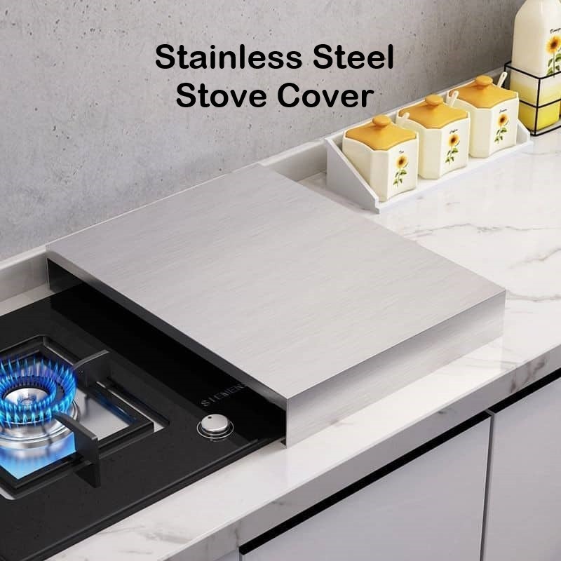 Stainless Steel Stove Cover Induction Cooker Support Base Kitchen Gas ...