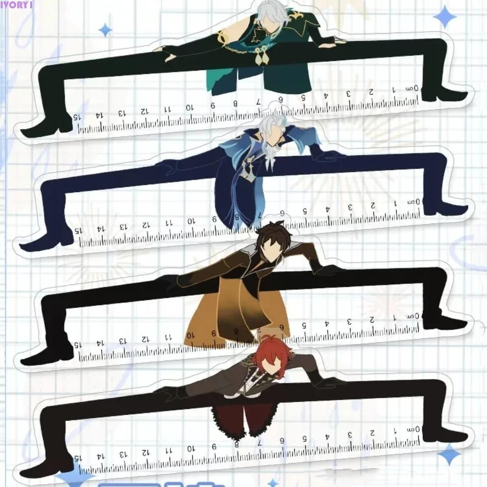 IVORY1 Genshin Impact Ruler, Alhaitham Zhongli Genshin Impact Straight ...