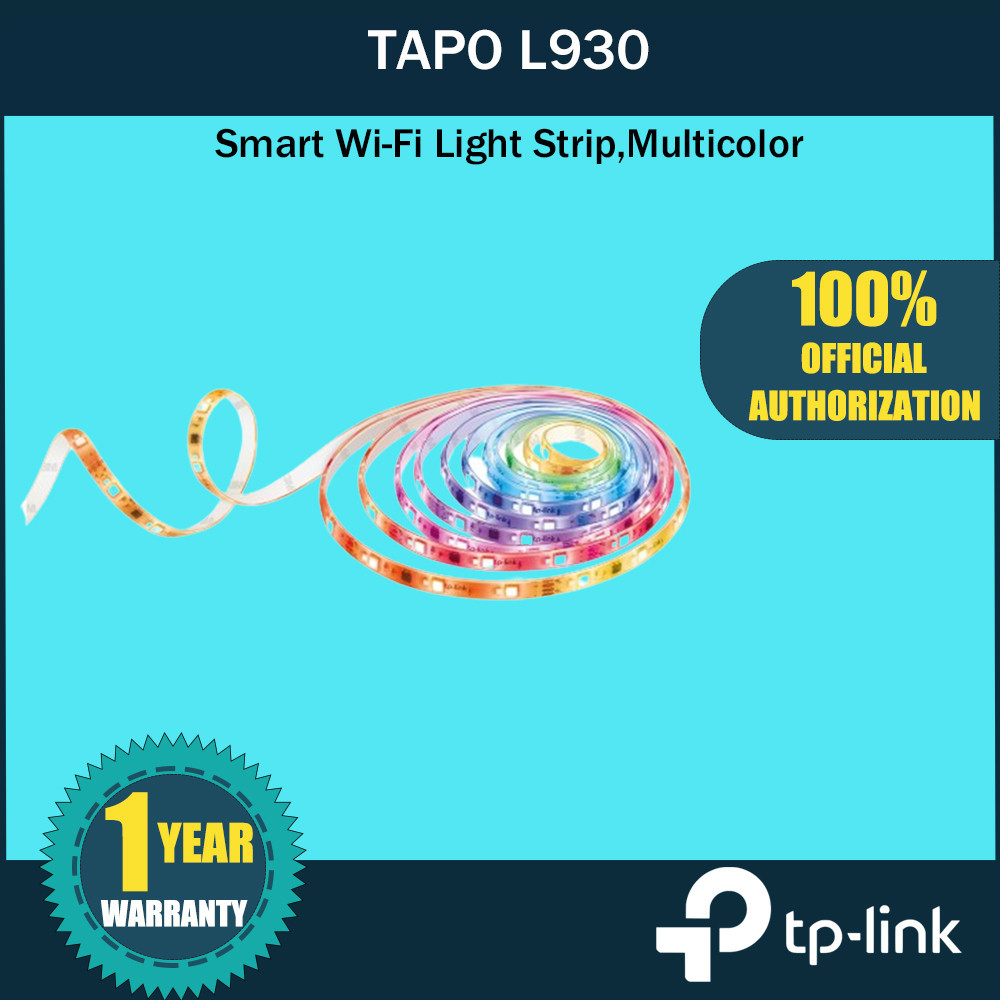 TP-Link Tapo L930 RGB Smart LED Light Strip,1000 Lumens,16M Dimmable ...