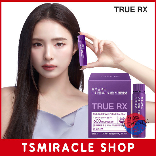 TRUE RX Rich Glutathione Potent One Shot Liquid 8 Bottles | Shopee ...
