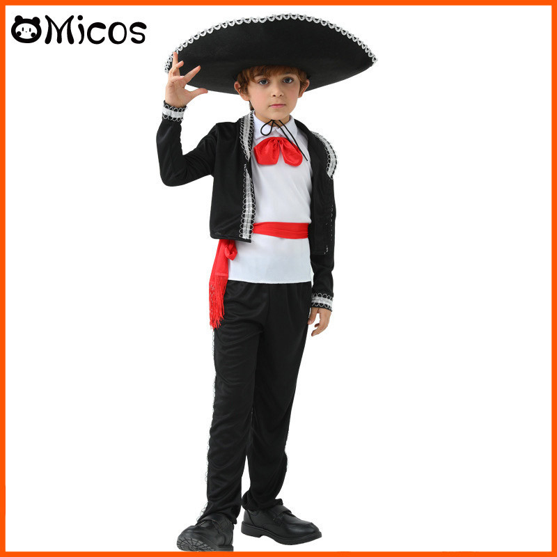 Children's Day Mexican Traditional Costumes for Adults and Children COS ...