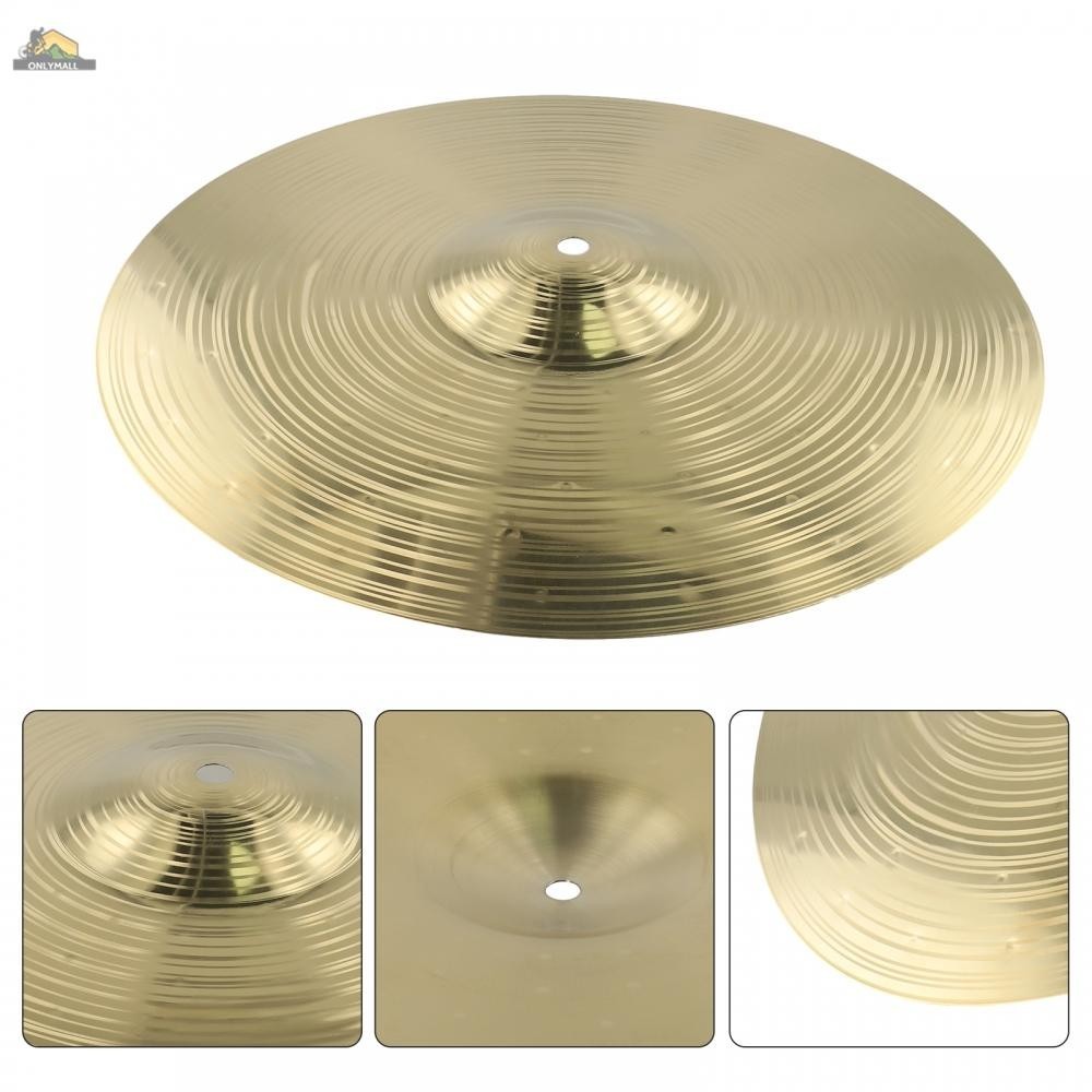 Beginner Friendly 14 16 Inch Brass Cymbals for Percussion Splash Crash# ...