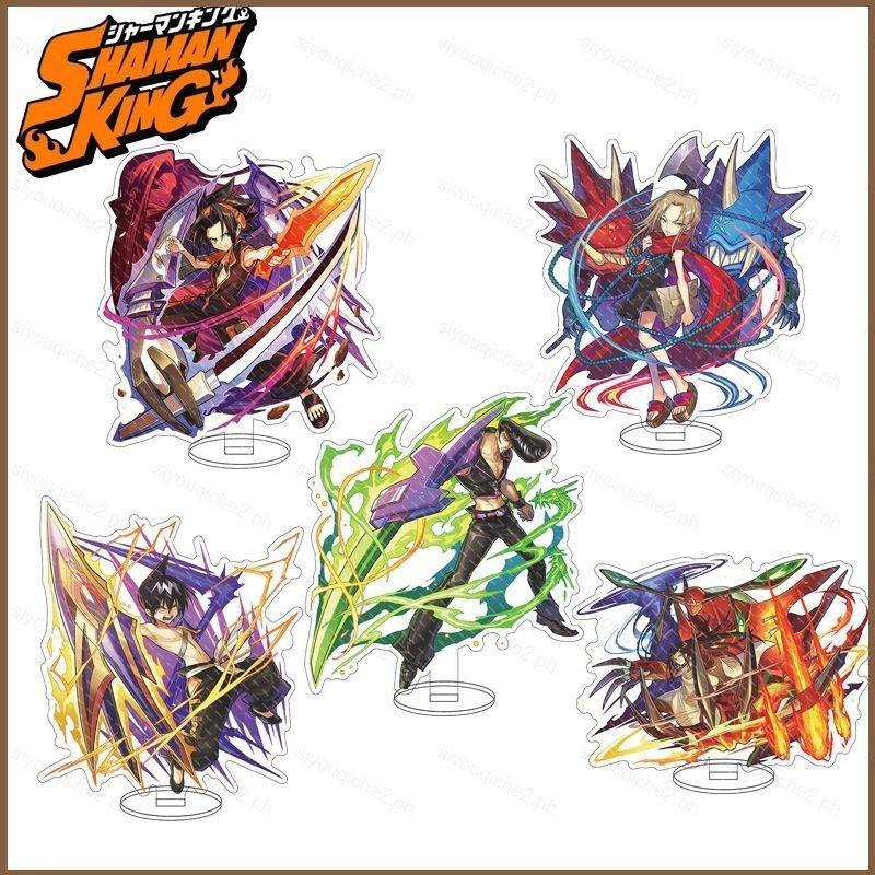 sy SHAMAN KING Action Figure Yoh Asakura Kyoyama Anna AMIDAMARU Manta ...