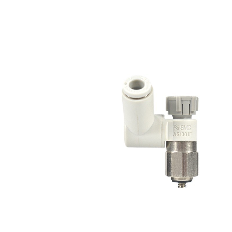 SMC original universal throttle valve AS1301F-M5-04A adjustable joint ...