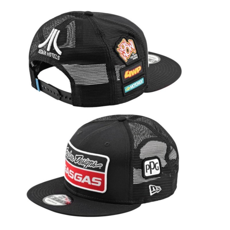 Topi TLD GASGAS Troy Lee Designs PPG Racing Snapback Cap Men Women Hip ...