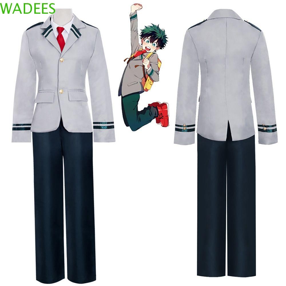 WADEES Cosplay Costume Outfit Coat Anime My Hero Academia Midoriya ...