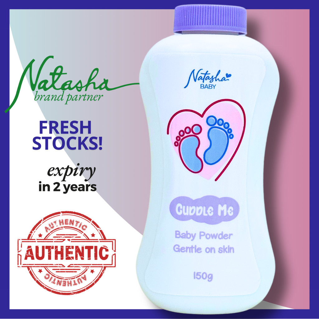 Natasha Baby Powder Cuddle Me 150g by Natasha | Shopee Philippines