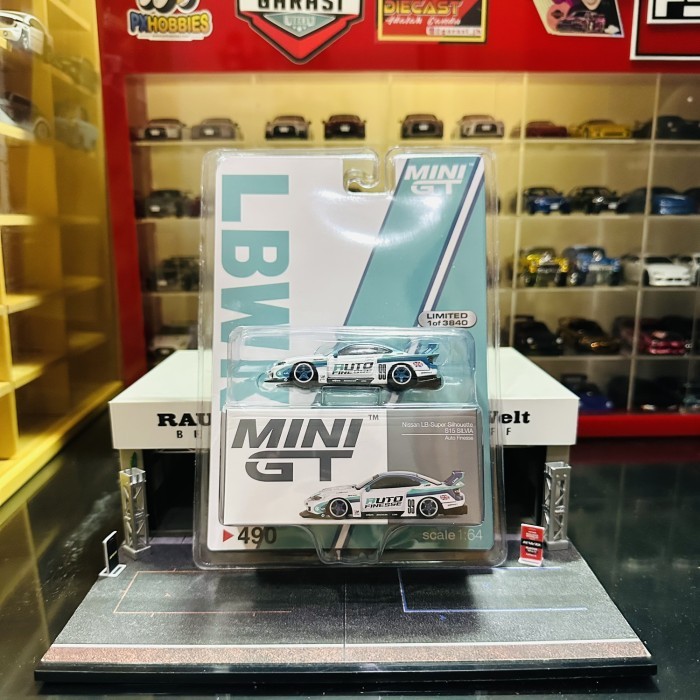 Mini GT 490 LB Super Silhouette Nissan Silvia S15 Auto Finesse Mijo ...