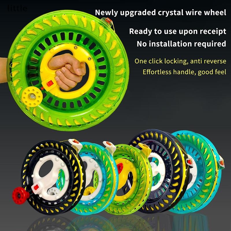 phlittle 1 Piece Outdoor Round Blue Grip For Fying Kites 100-400M Kite ...