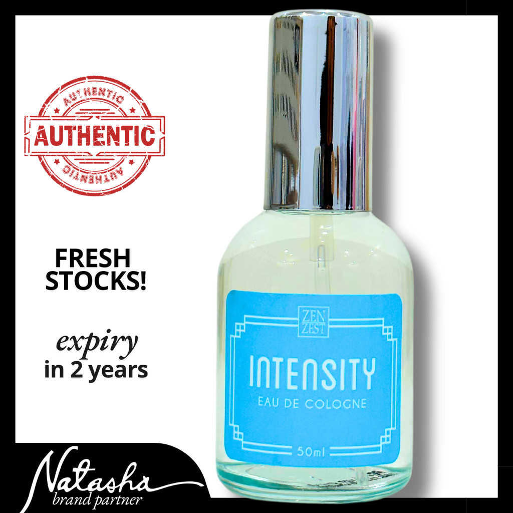 Zenzest Eau De Cologne Intensity Edc 50ml by Natasha co-brands | Shopee ...