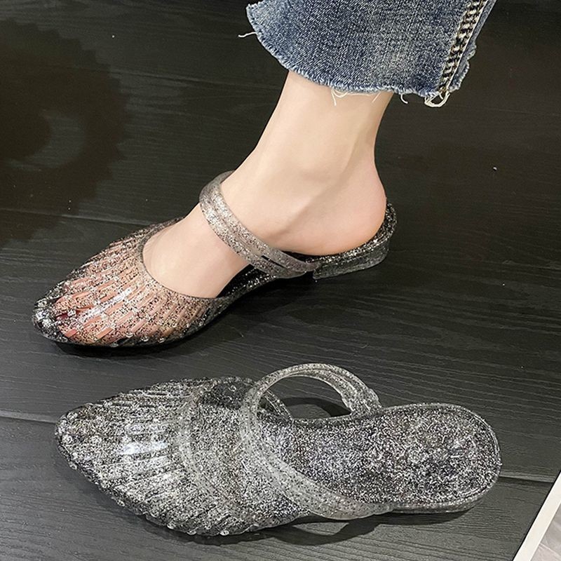 Crystal Slippers for Women's Summer New Style Slip Resistant and Odor ...