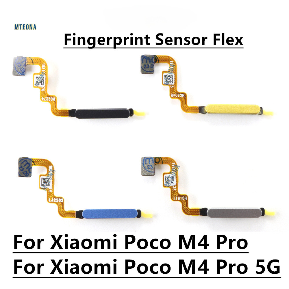 For Xiaomi Poco M4 Pro 5G 4G Home Power Button Fingerprint Touch ID ...