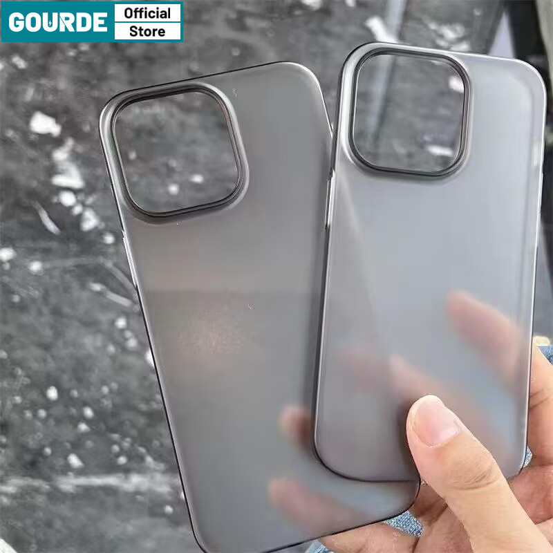 Gourde Simple Anti-Fingerprint Transparent Slimcase For iPhone 11 Case ...