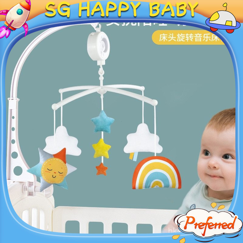 [SG Happy Baby]SG stock Fast Shipping Baby Rattles Crib Mobiles Toy ...