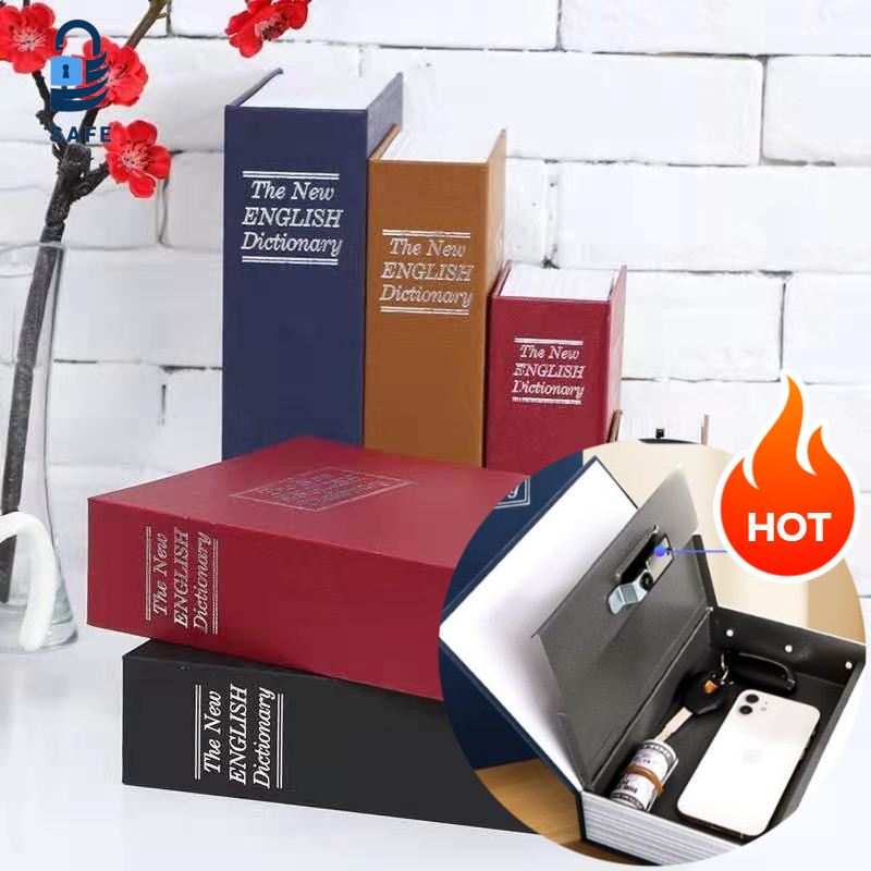 Contains Hidden Book Safe Box Book Safe Passcode Hidden Storage With ...