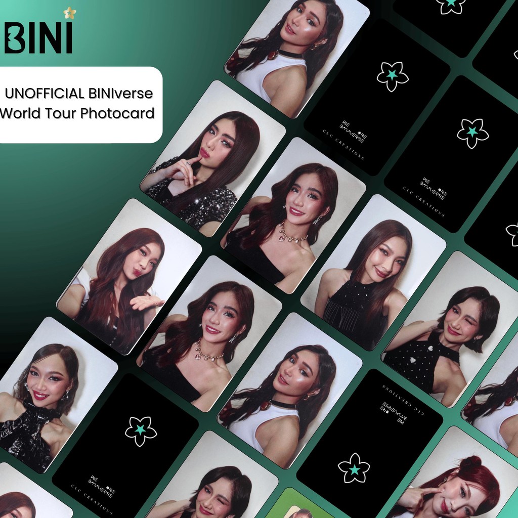 [UNOFFICIAL] BINIverse World Tour: BINI SPC & BINI Polaroid Photocard ...
