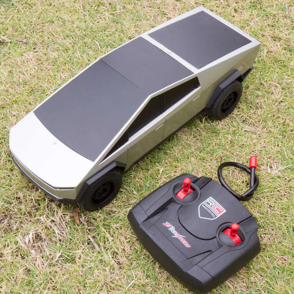 Tesla Cyber Pickup Electric Remote Control Car Racing Toy Car Charging ...