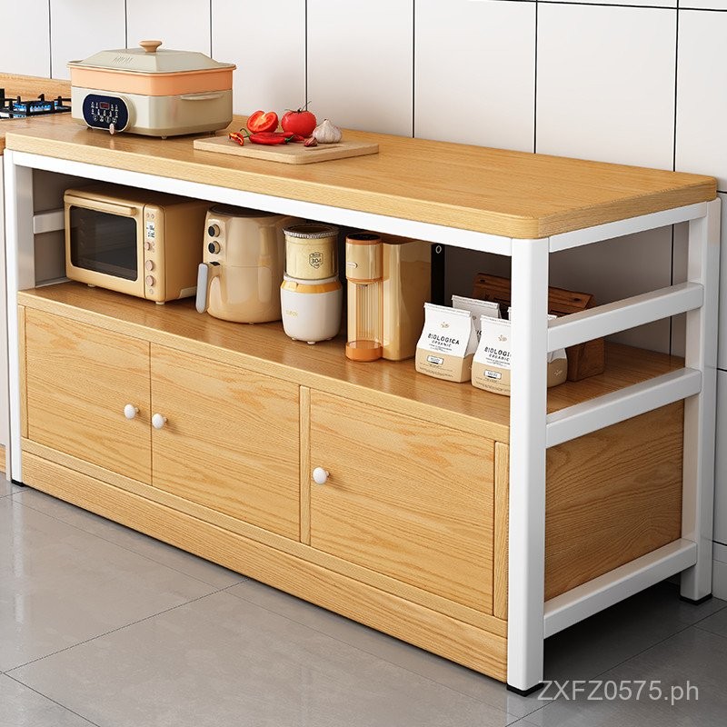 Workbench Table my Multi-layer Floor-standing Kitchen Storage Cabinet ...