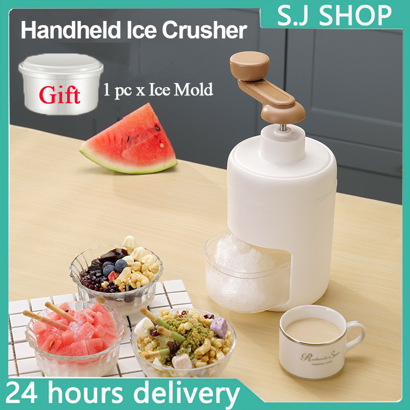 Hand Ice Crusher / Manual Smoothies Maker Machine /Small Hail Machine ...