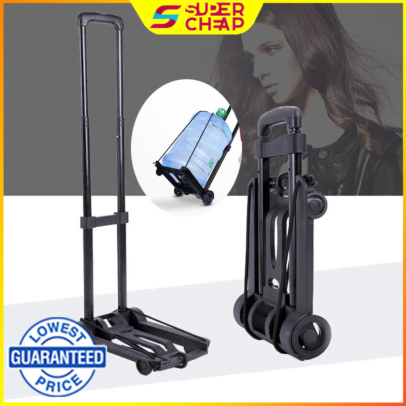 【COD】Load 30kg Portable Folding Trolley Shopping Cart Hand Cart ...