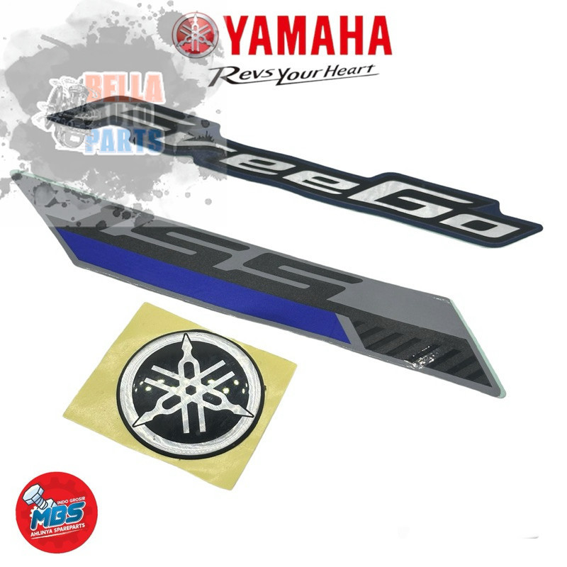 Sticker EMBLM LOGO YAMAHA Forktala 155 FREEGO ORIGINAL | Shopee Philippines