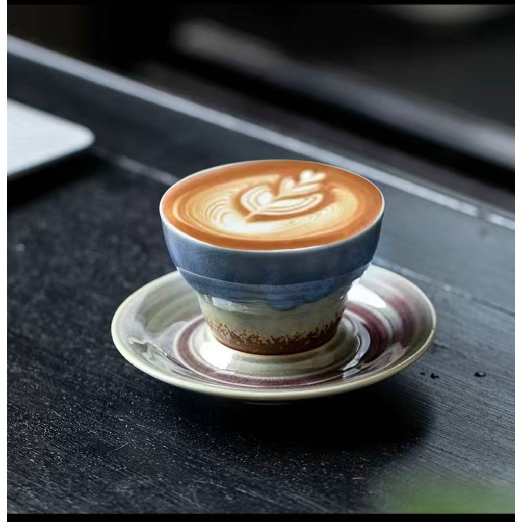 Living Plus 140 ml Creative Coffee Mug with Round Eggshell-Shaped ...