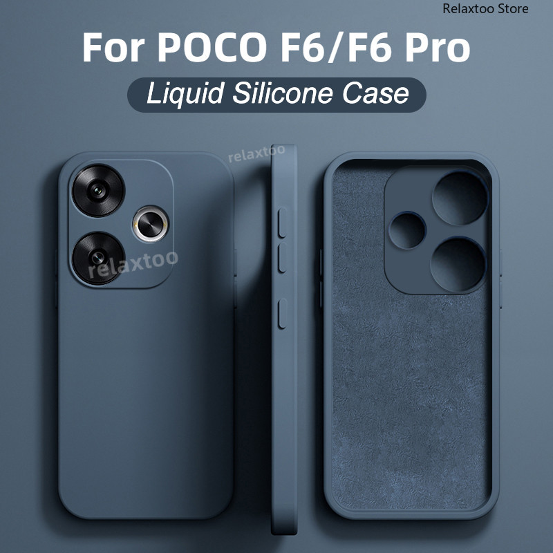 Square Silicone Casing For Xiaomi POCOF6 Poco F6 F7 pro Ultra F6pro ...