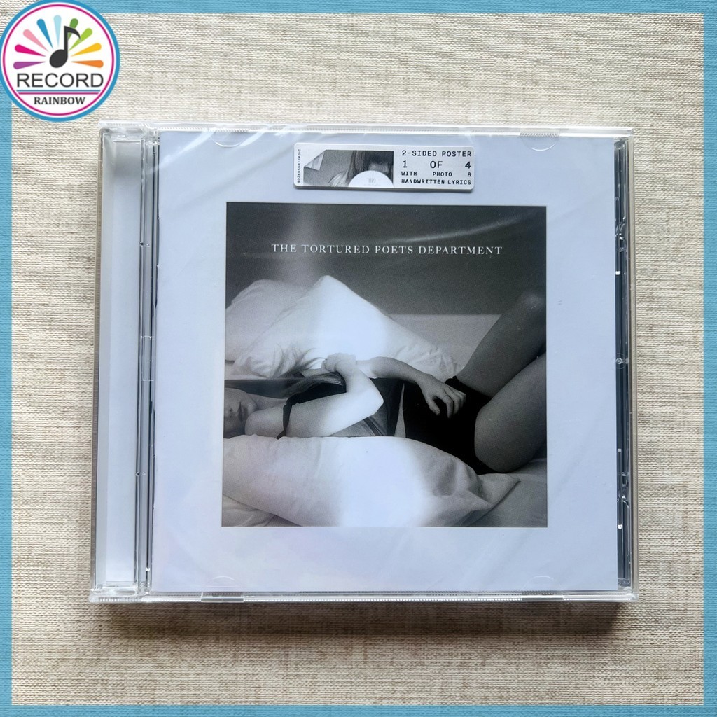 Original Taylor Swift TTPD The Tortured Poets Department CD + Bonus ...