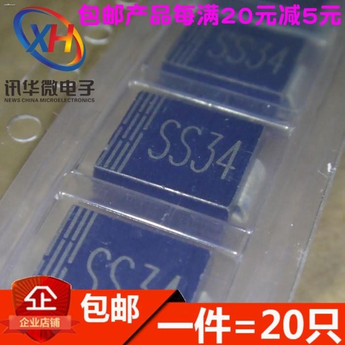 SK34 SS34 SMD SMC 3A 40V 1N5822 Schottky diode brand new (20) | Shopee ...