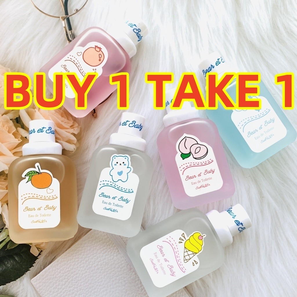 【BUY 1 TAKE 1】Cologne Cute Bear Perfume Pabango Long Lasting Perfume ...