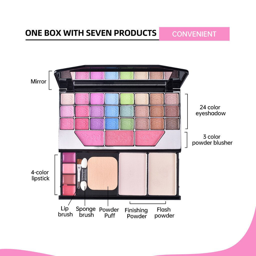 Professional Makeup Kit,Makeup Pallet,All In One Makeup Gift Set For ...