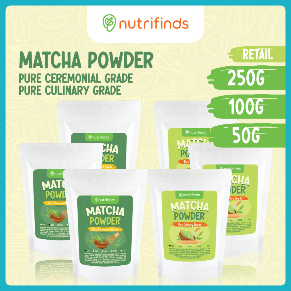 Nutrifinds® Pure Unsweetened Matcha - RETAIL | Shopee Philippines