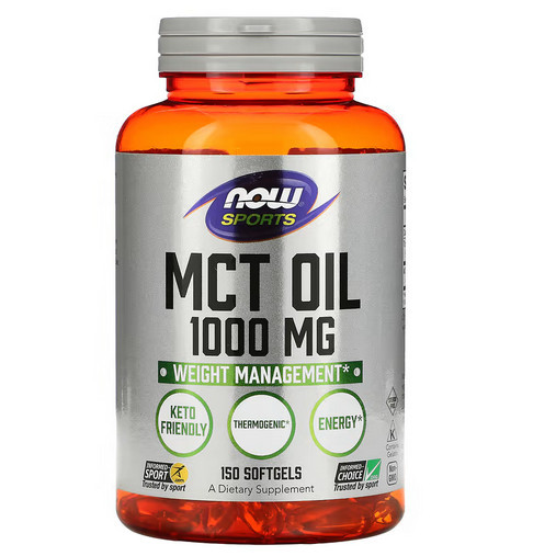 NOW Foods, Sports, MCT Oil, 1,000 mg, 150 Softgels | Shopee Philippines