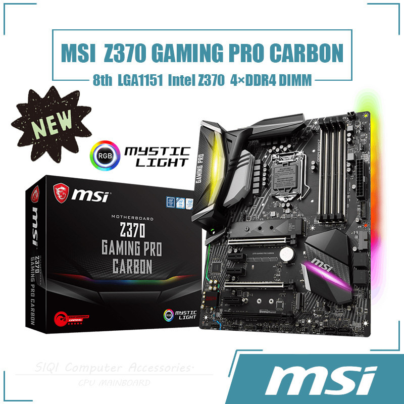 [NEW]MSI Z370 GAMING PRO CARBON Motherboard LGA 1151 4×DDR4 DIMM Using ...