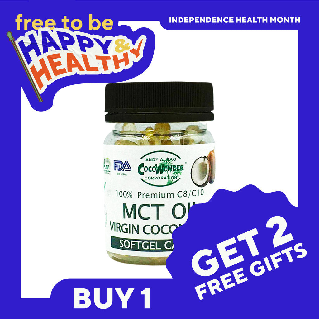 CocoWonder Organic Coconut MCT Oil Encapsulated 500mg (70 caps ...