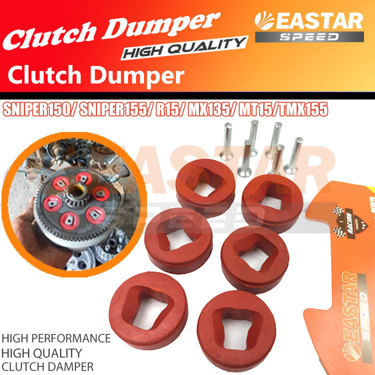 Clutch Dumper/ Damper FOR SNIPER150 V1-V2/SNIPER MX 135/R15/TMX155 ...